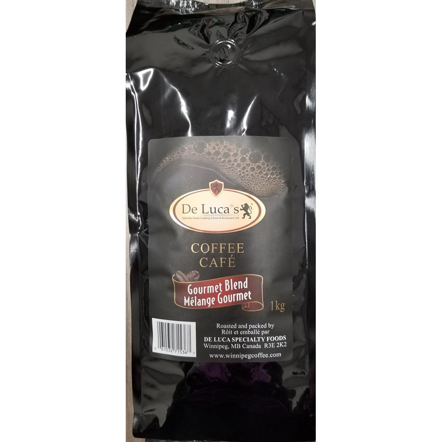 De Luca's Gourmet Blend Coffee 1kg