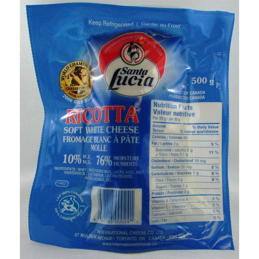 Ricotta Santa Lucia 500g
