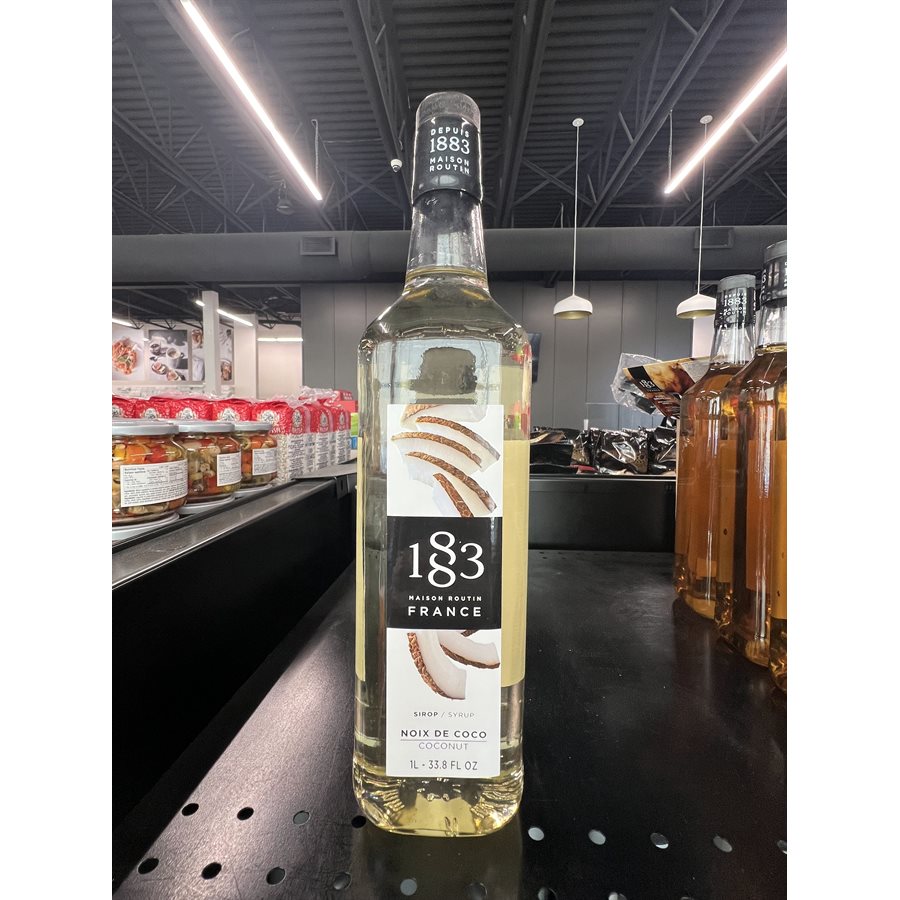 1883 Coconut Syrup 1L