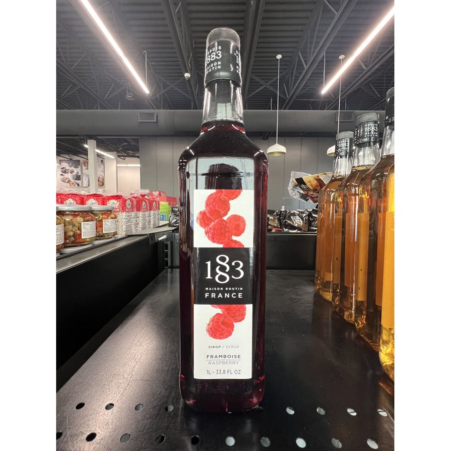 1883 Raspberry Syrup 1L