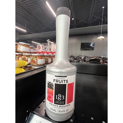 1883 Red Berries Fruit Puree 900ml